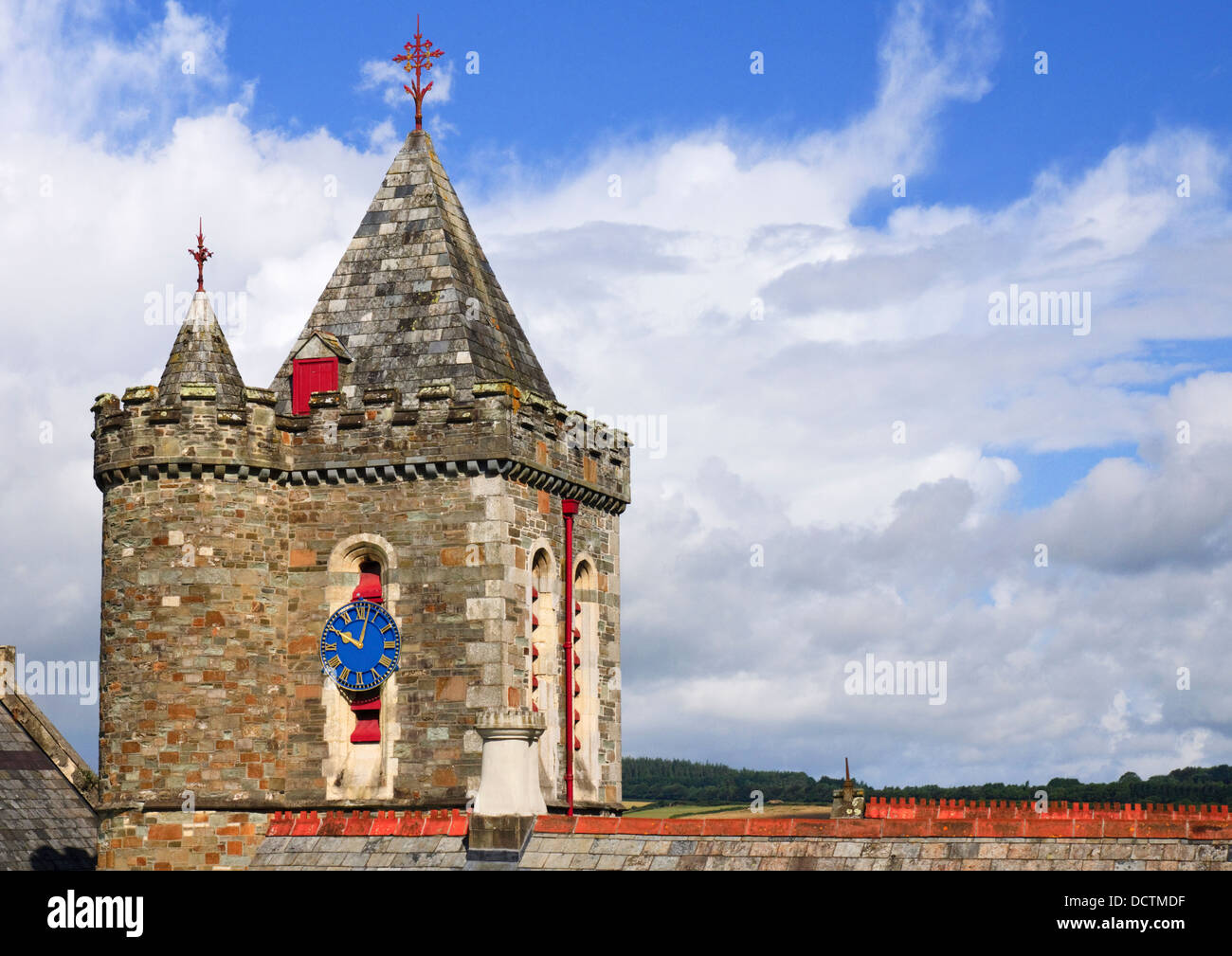 Launceston A small town in Cornwall England UK Stock Photo - Alamy