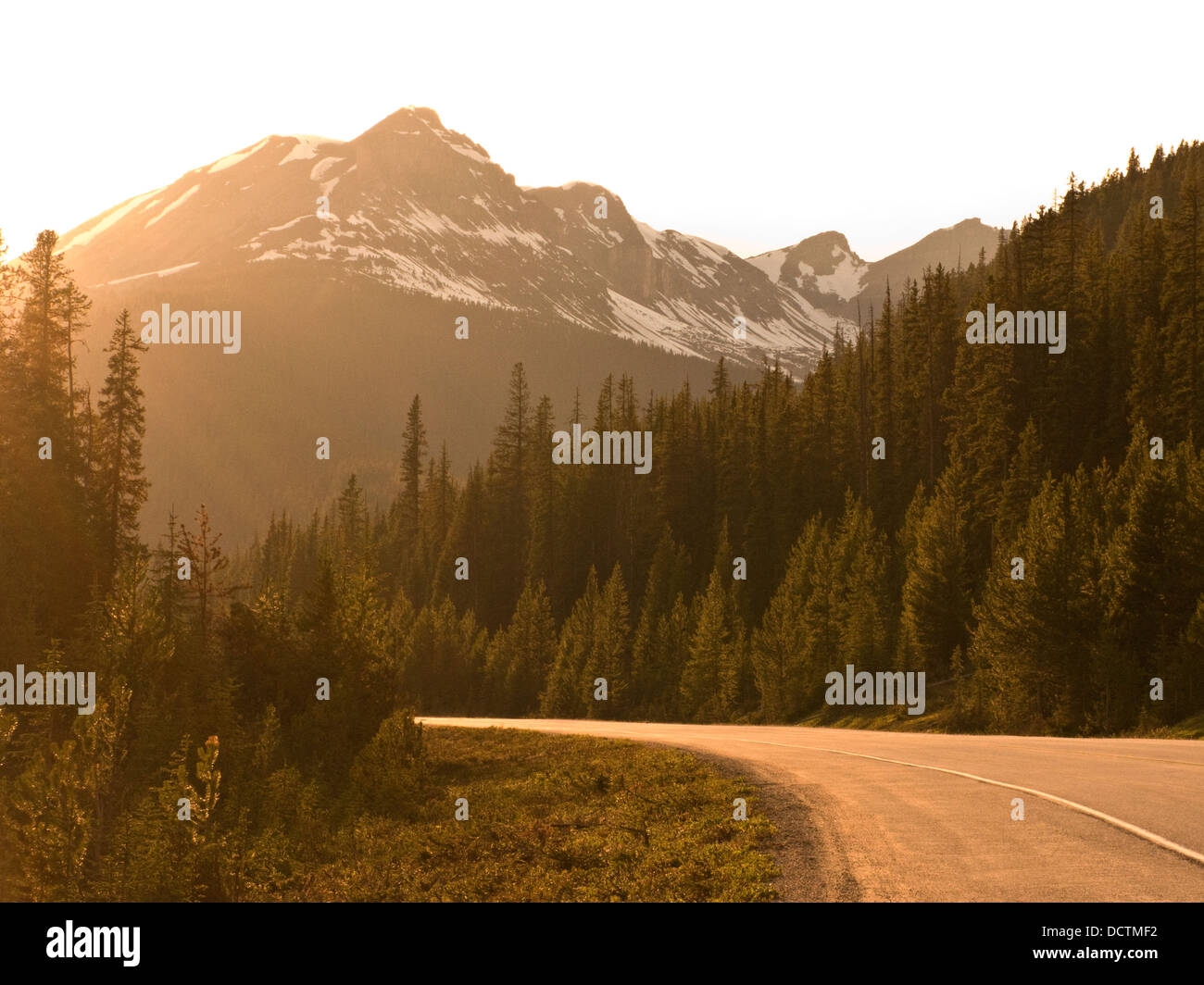 Curved road hi-res stock photography and images - Alamy