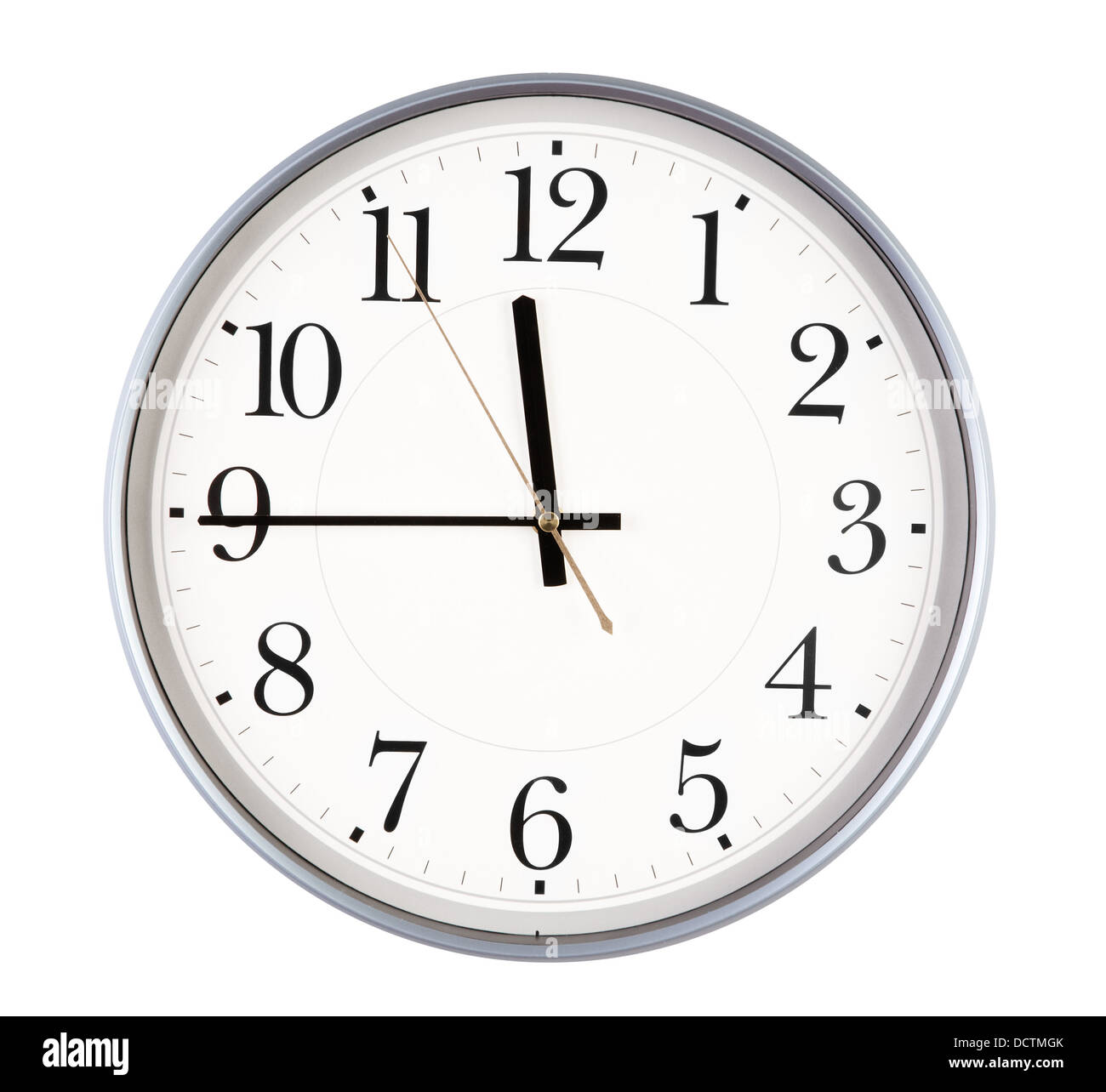 Noon clock Cut Out Stock Images & Pictures - Alamy