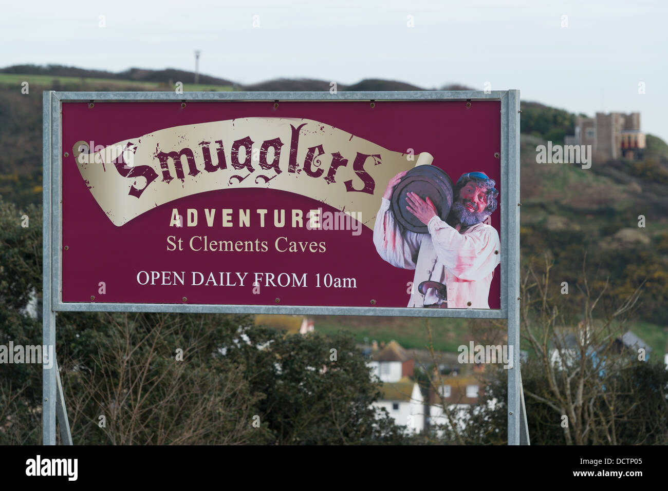 Smugglers Adventure attraction West Hill Hastings Stock Photo - Alamy