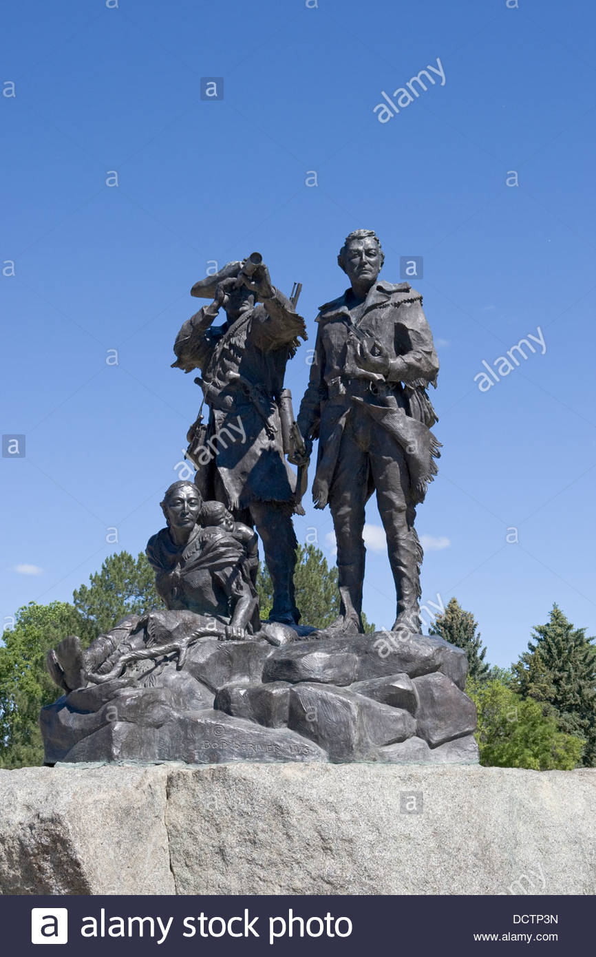 Lewis And Clark Sacagawea Stock Photos & Lewis And Clark Sacagawea ...