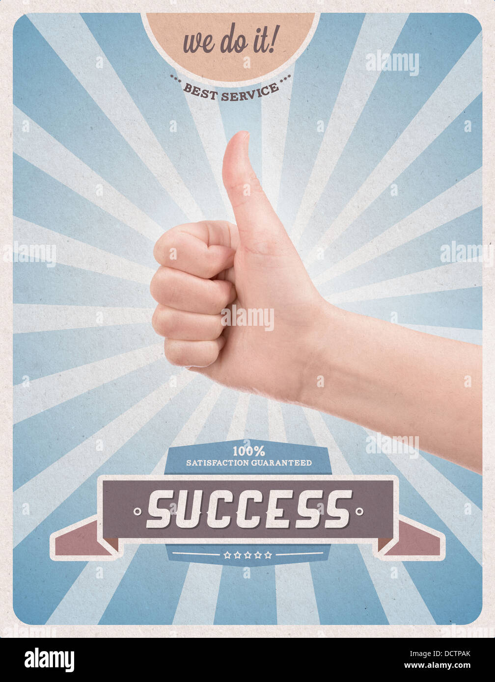 Vintage success hi-res stock photography and images - Alamy
