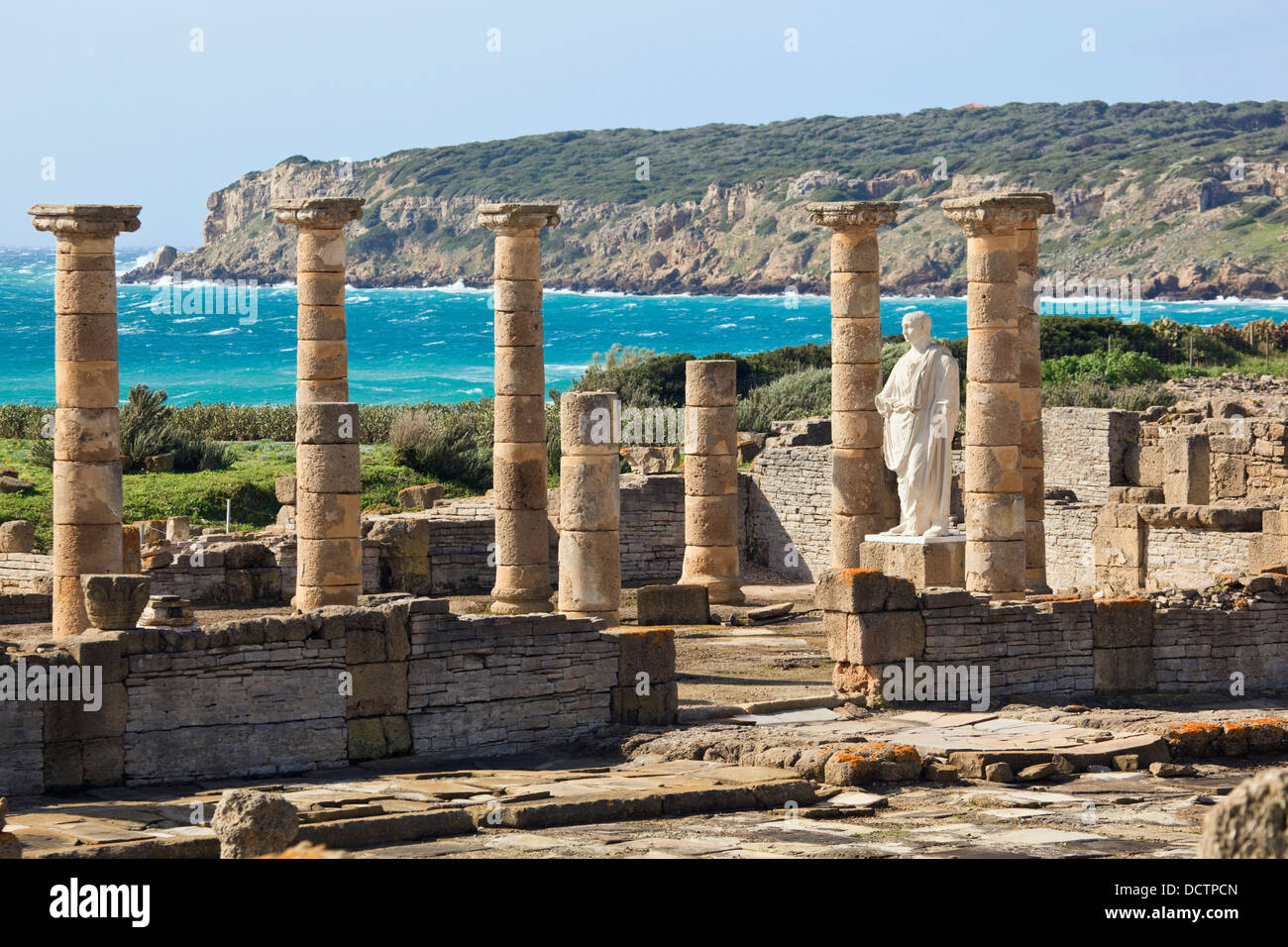 Roman Ruins Of Baelo Claudia; Bolonia, Cadiz, Spain Stock Photo - Alamy