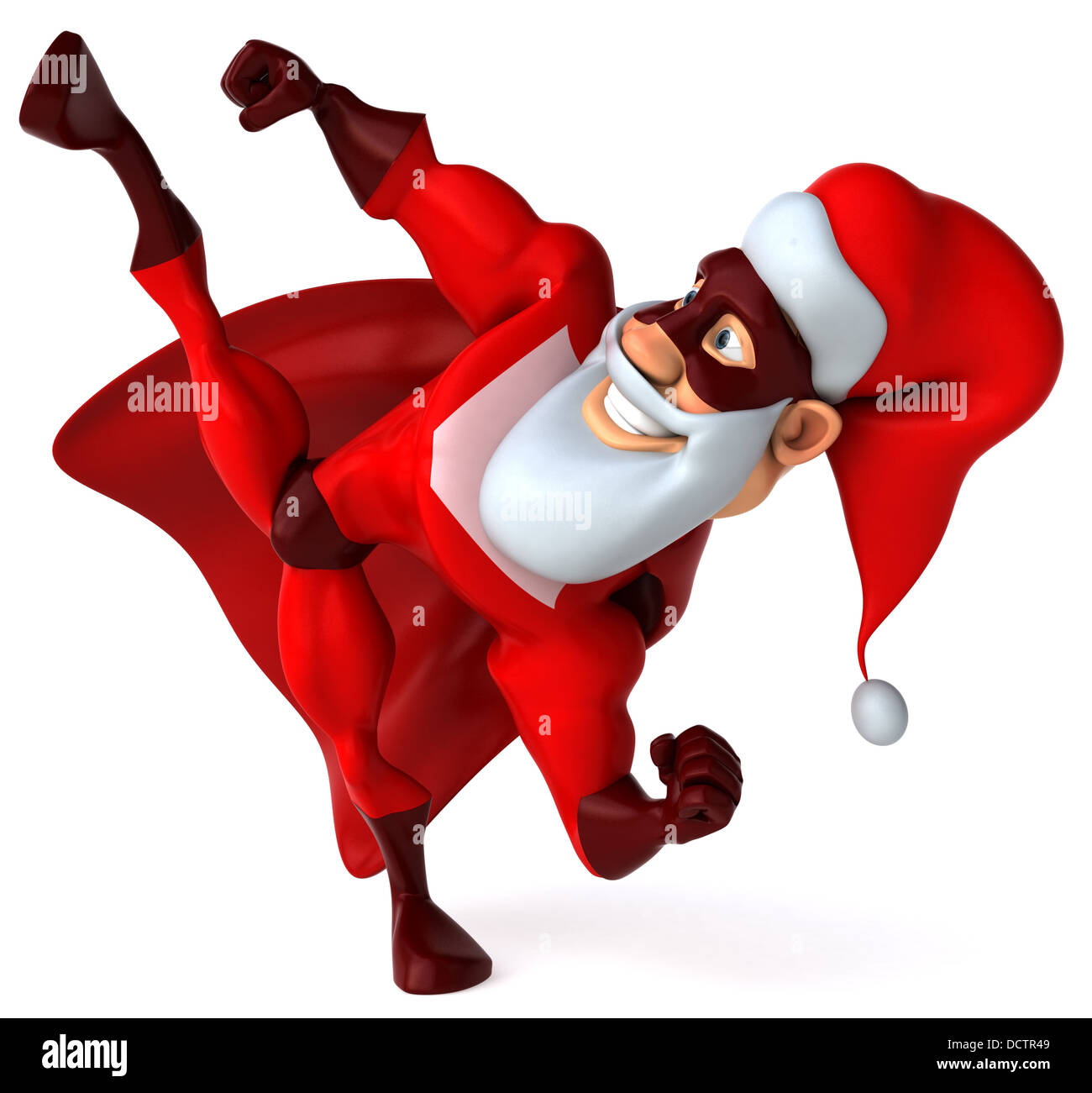 Super santa claus Stock Photo - Alamy