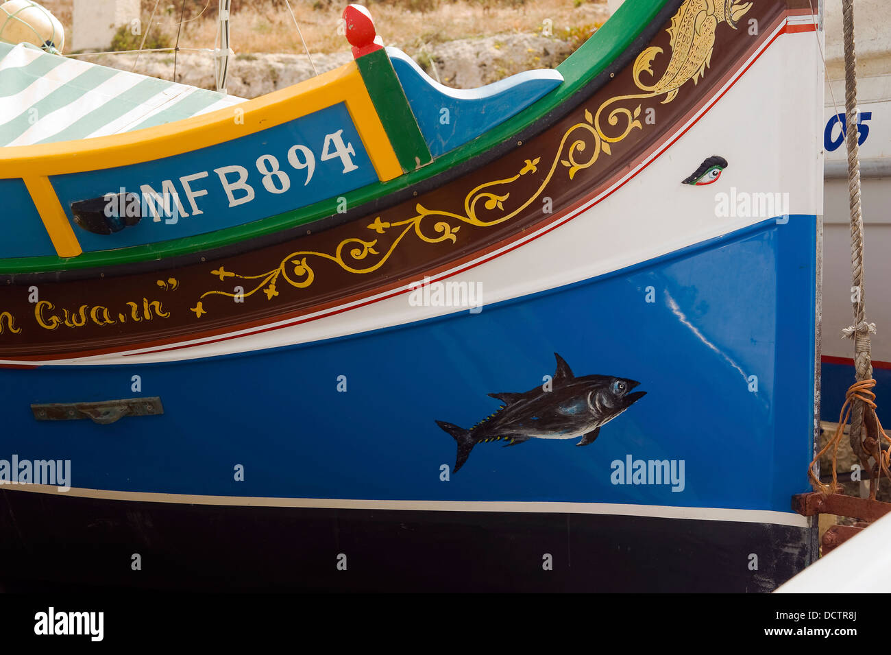 Maltese boat hi-res stock photography and images - Alamy