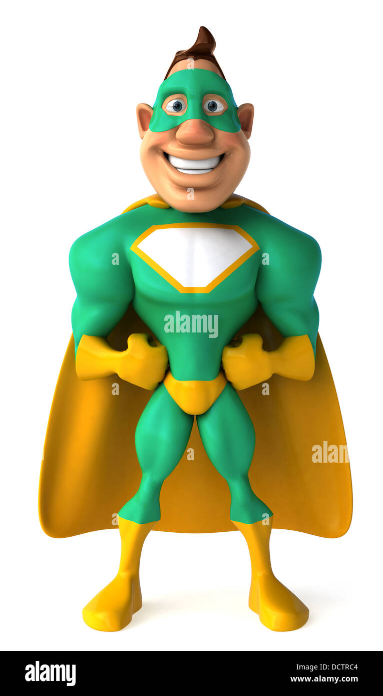 Super Hero Cartoon High Resolution Stock Photography and Images - Alamy