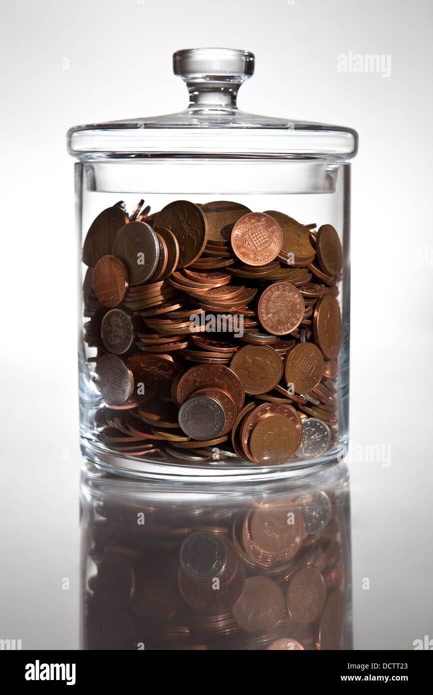 money in a jar Stock Photo - Alamy