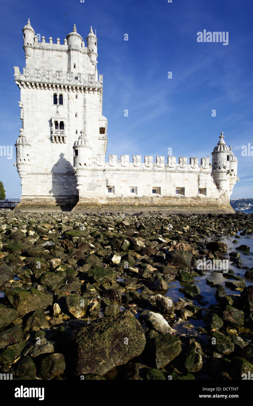 famous Tower of Belem Stock Photo - Alamy