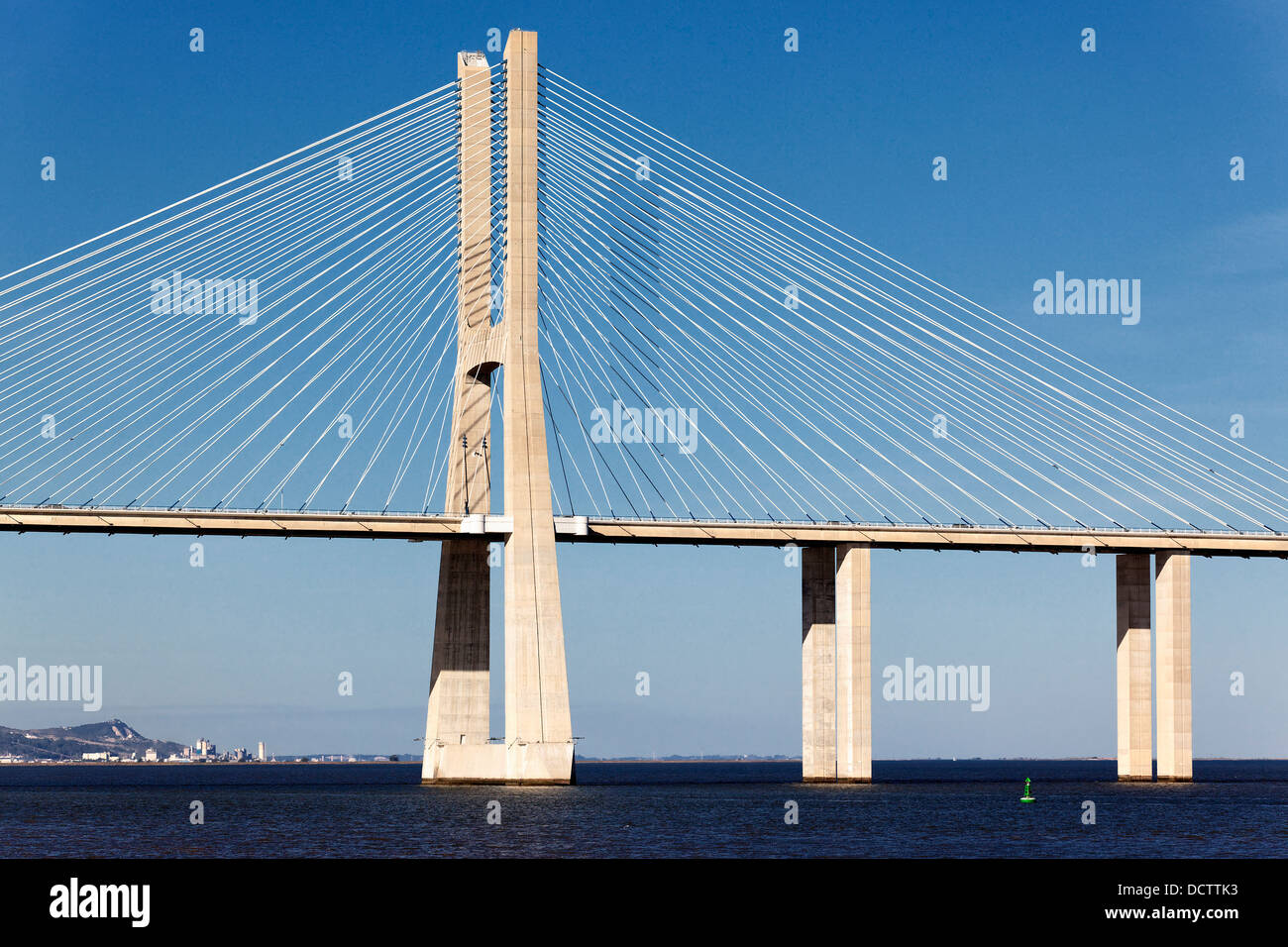 Vasco da Gama bridge Stock Photo - Alamy