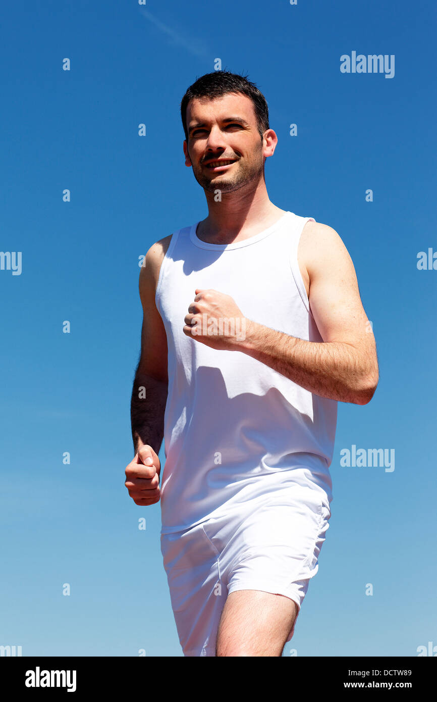 Athlete muscular sportsmen hands hi-res stock photography and images ...