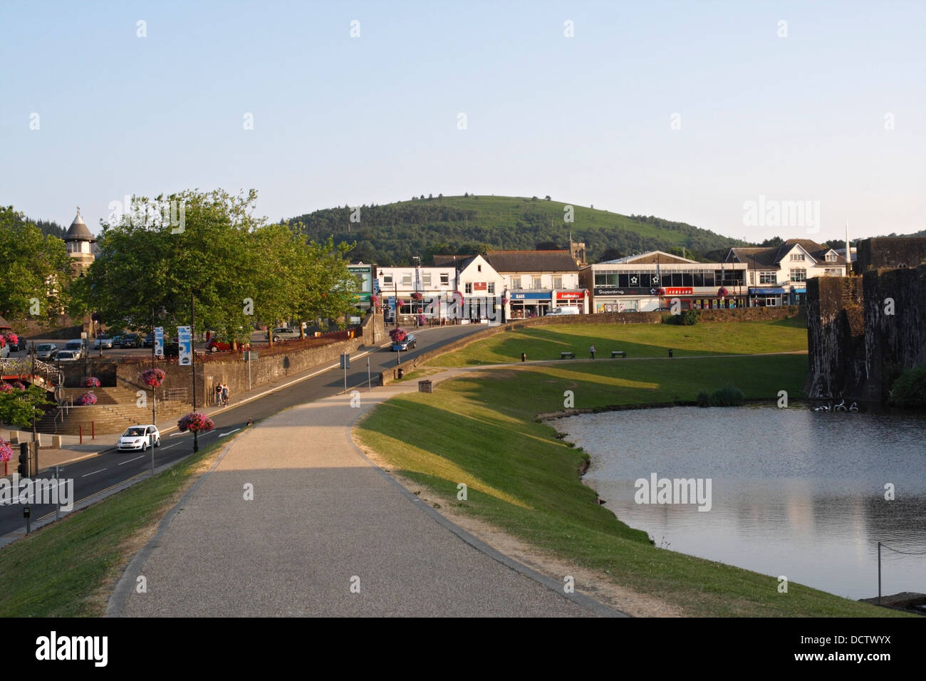 Caerphilly Town Centre High Resolution Stock Photography and Images - Alamy