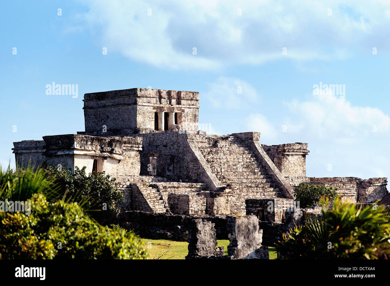 Famous Tulum ruins Stock Photo - Alamy