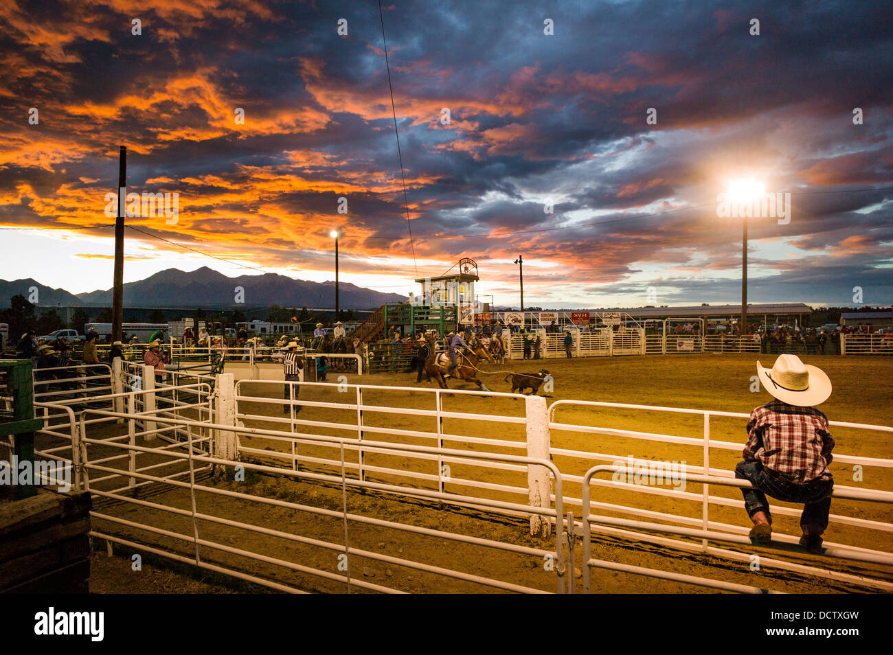 Boy at rodeo hi-res stock photography and images - Alamy