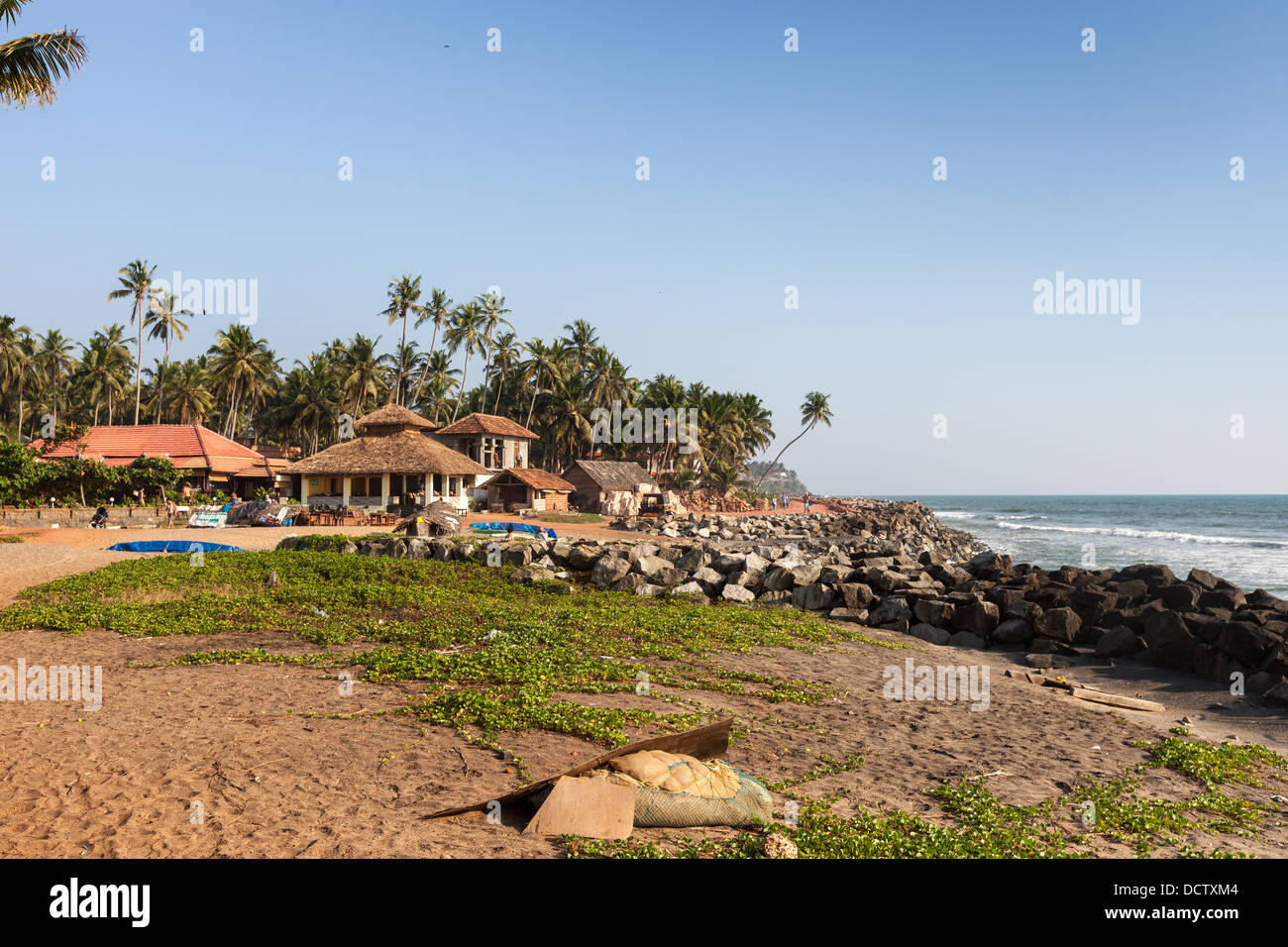 Varkala surfing hi-res stock photography and images - Alamy