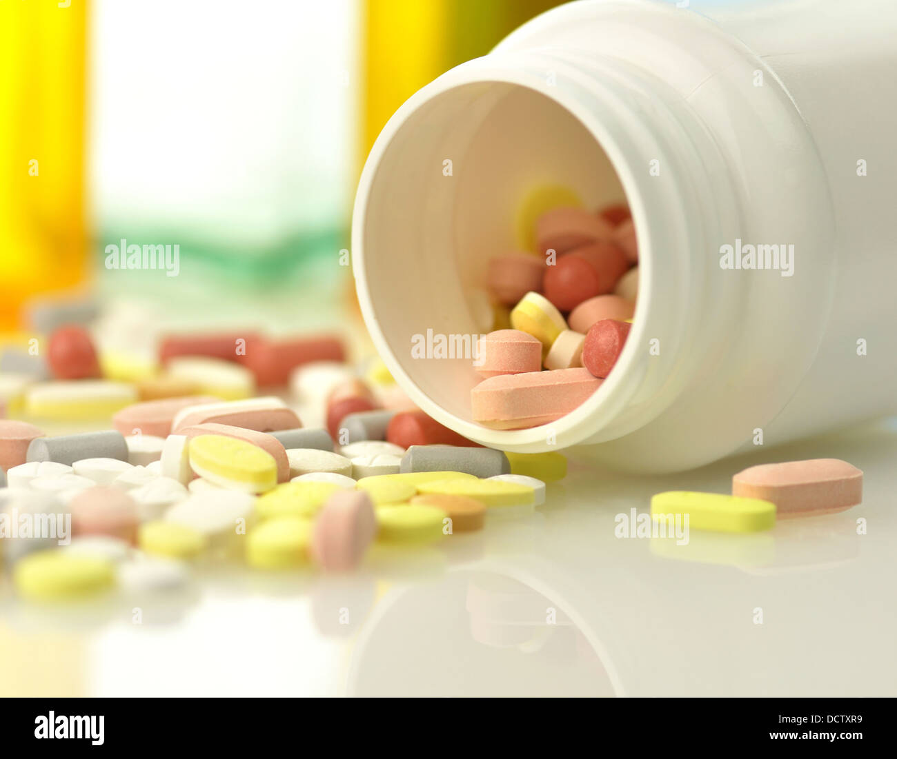 Prescription bottles stack hi-res stock photography and images - Alamy