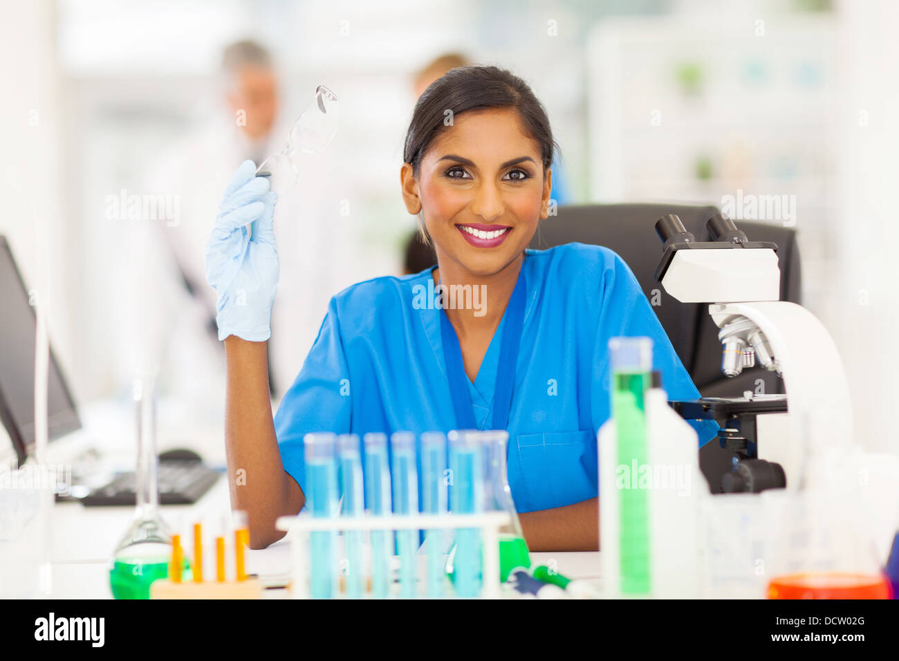 Indian scientist hi-res stock photography and images - Alamy