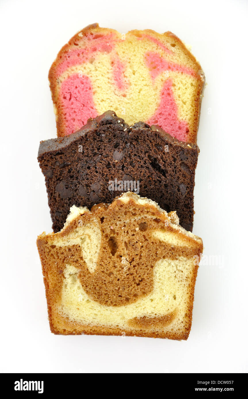 assortment of loaf cake slices Stock Photo - Alamy