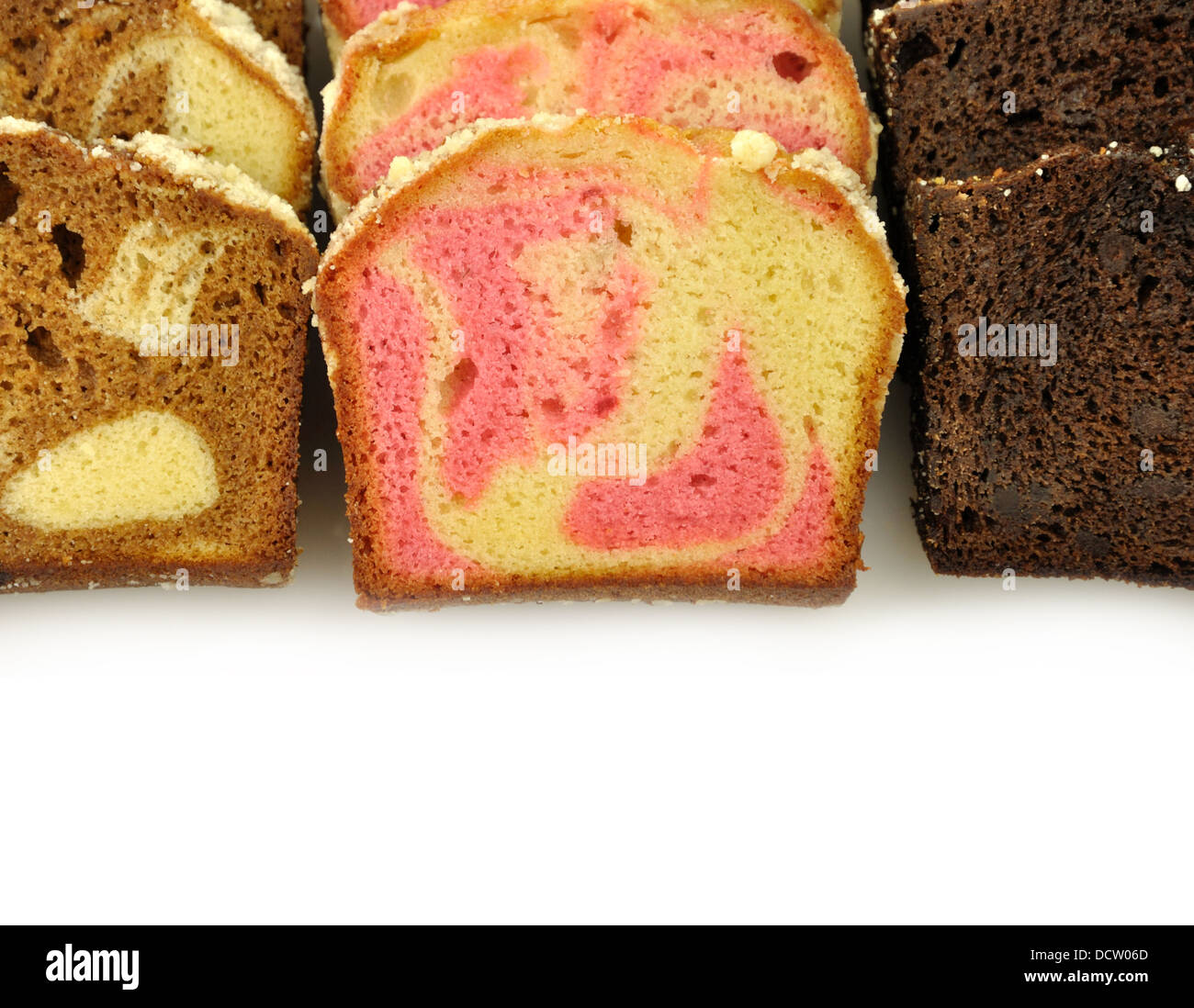 assortment of loaf cake slices Stock Photo - Alamy