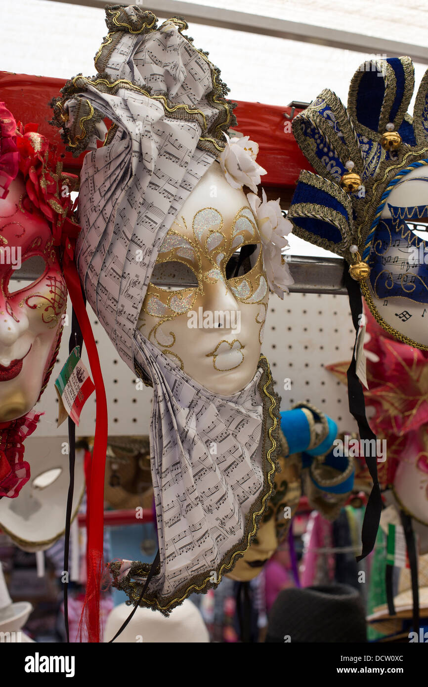 Colorful decorated Venetian mask, Venice in Italy Stock Photo - Alamy