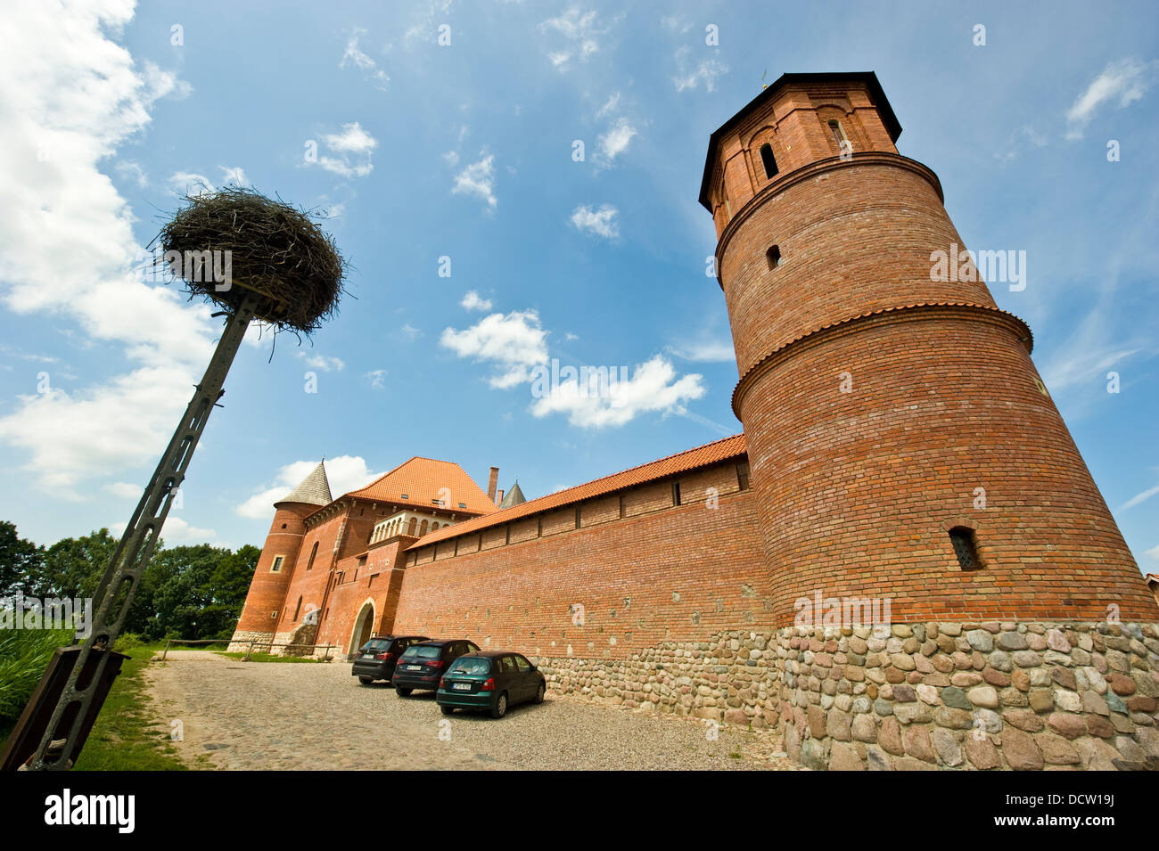 Reconstructed castle in Tykocin, North Eastern Poland Stock Photo - Alamy