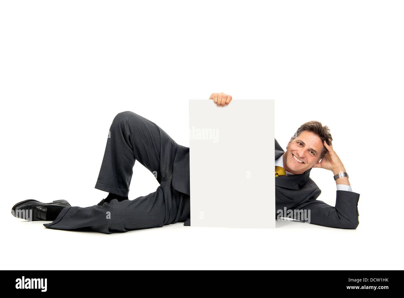 Portrait businessman in board Cut Out Stock Images & Pictures - Alamy