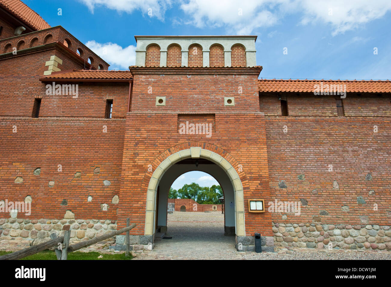 Reconstructed castle in Tykocin, North Eastern Poland Stock Photo - Alamy