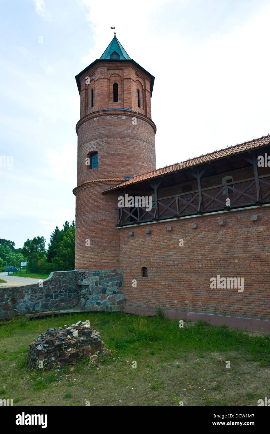 Reconstructed castle in Tykocin, North Eastern Poland Stock Photo - Alamy