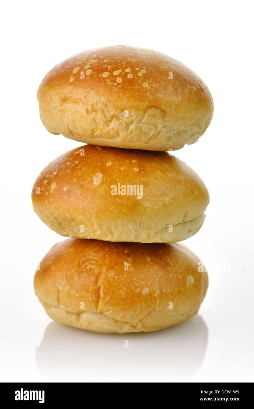 Plain white bread rolls hi-res stock photography and images - Alamy