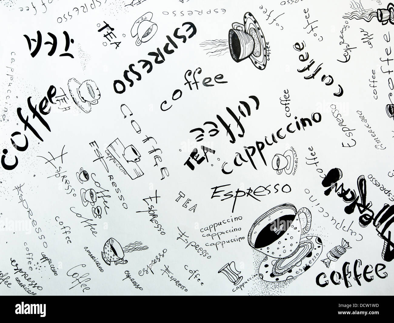 Paper painting sketches hi-res stock photography and images - Alamy