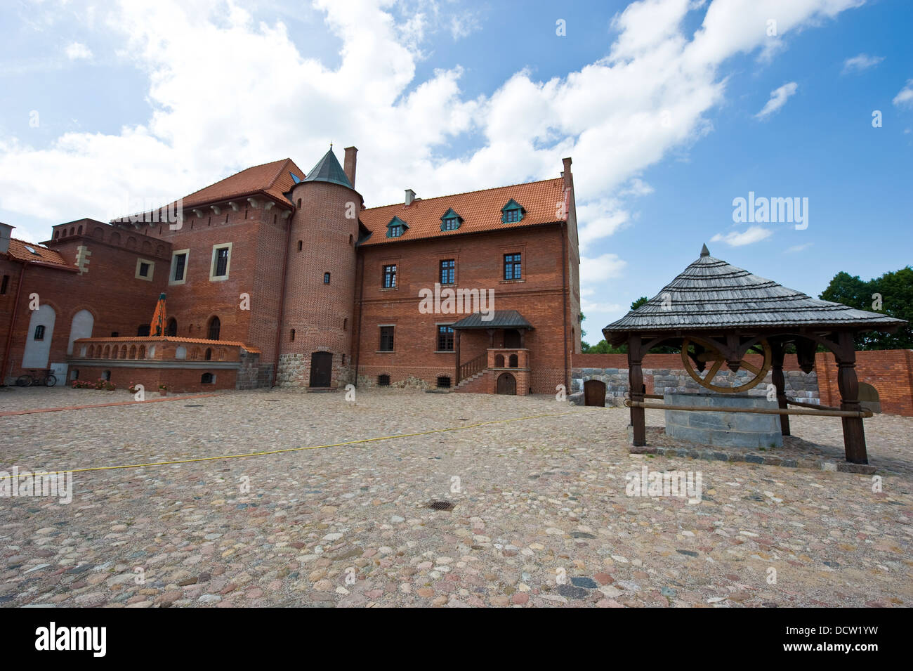 Reconstructed castle in Tykocin, North Eastern Poland Stock Photo - Alamy