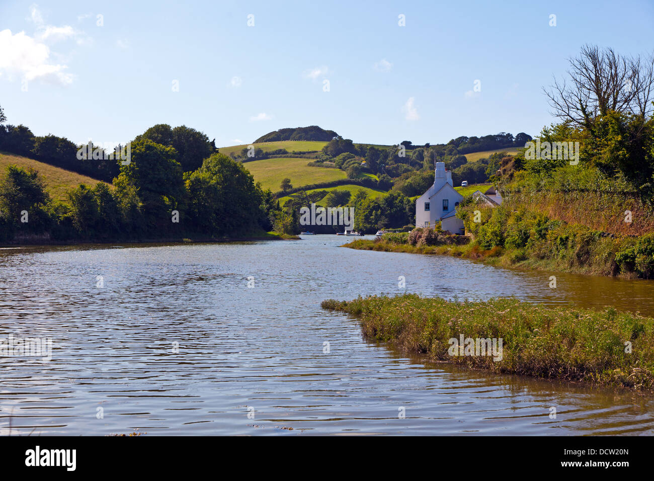 Tidal estuary and sea uk hi-res stock photography and images - Alamy