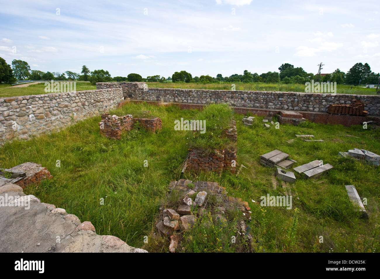 Reconstructed castle in Tykocin, North Eastern Poland Stock Photo - Alamy