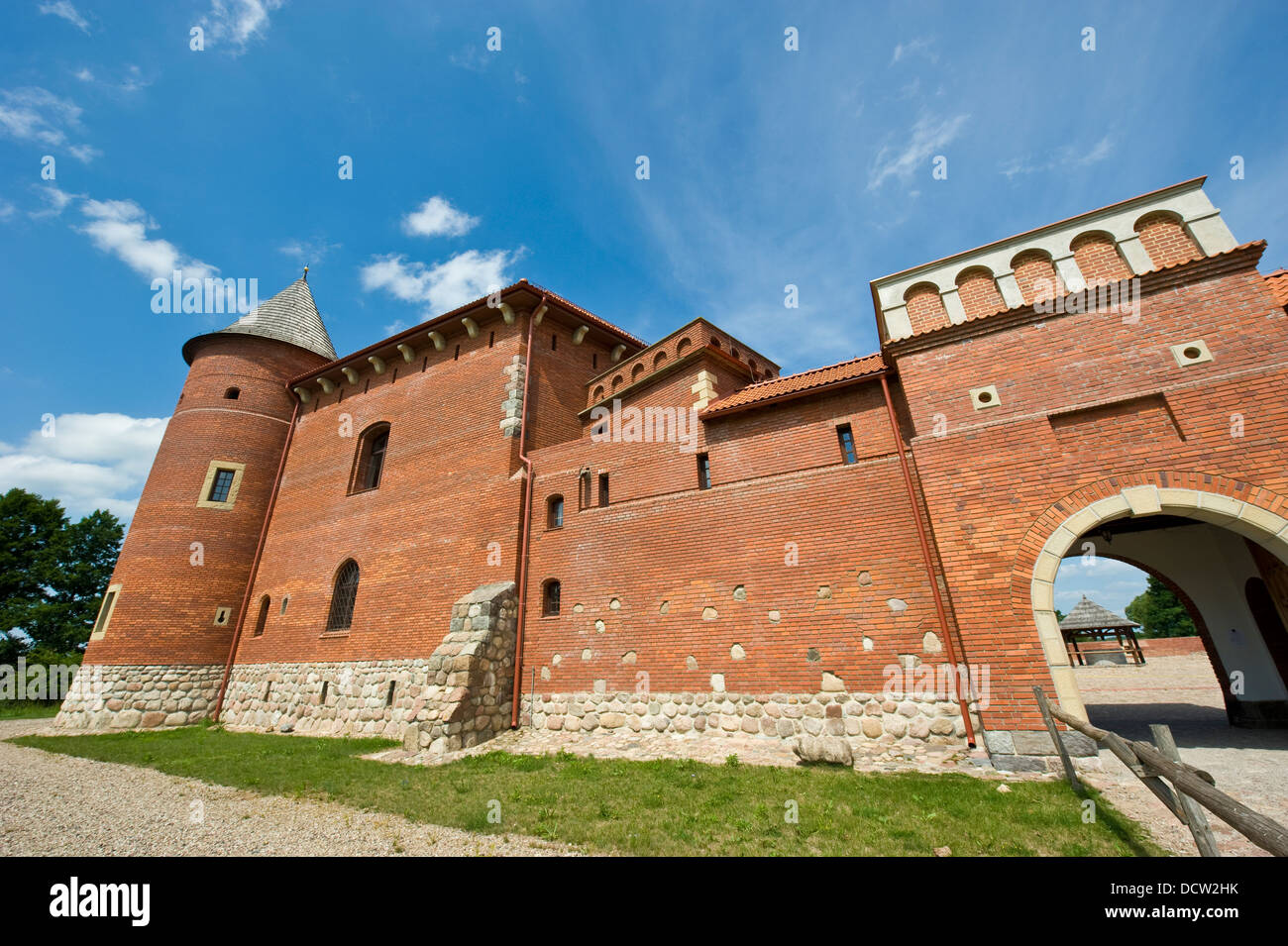 Reconstructed castle in Tykocin, North Eastern Poland Stock Photo - Alamy