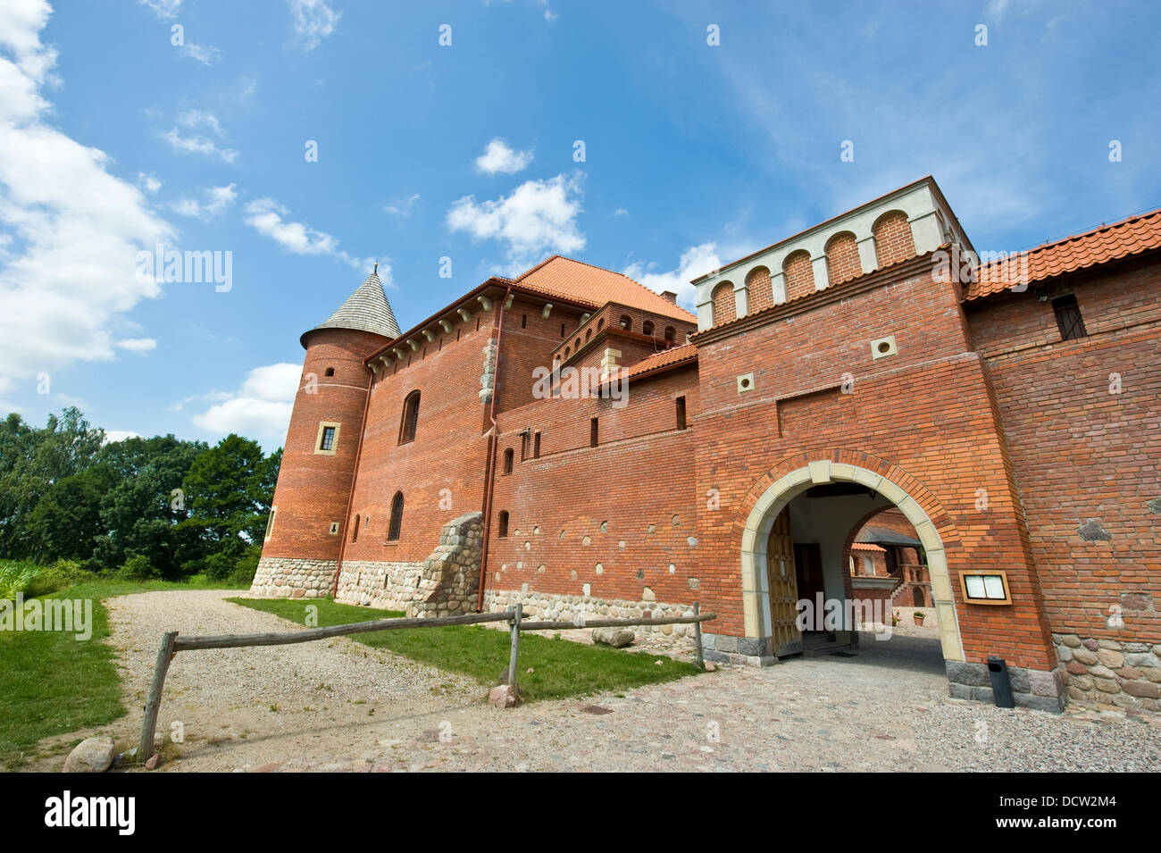 Reconstructed castle in Tykocin, North Eastern Poland Stock Photo - Alamy