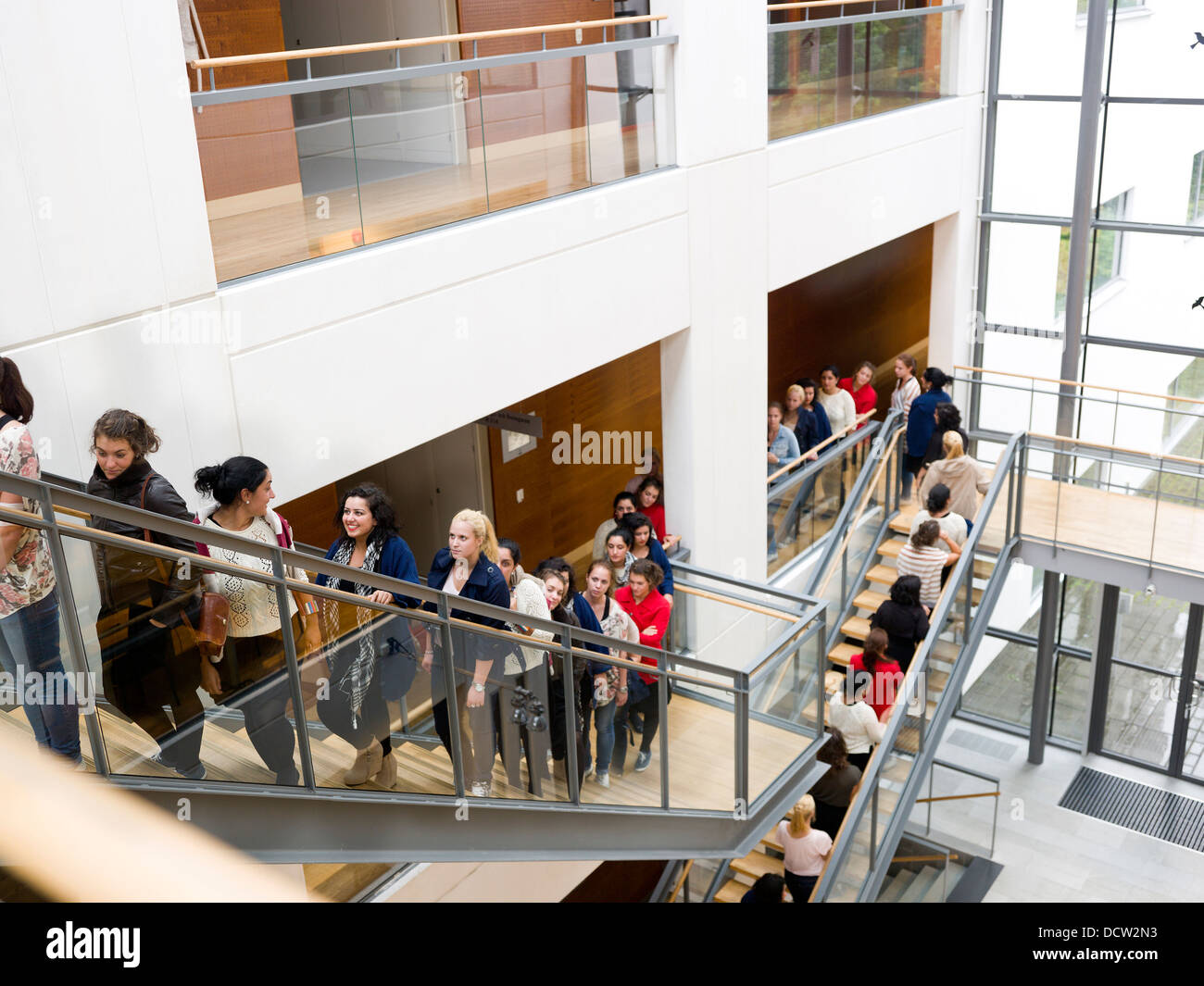 People waiting in line Stock Photo - Alamy