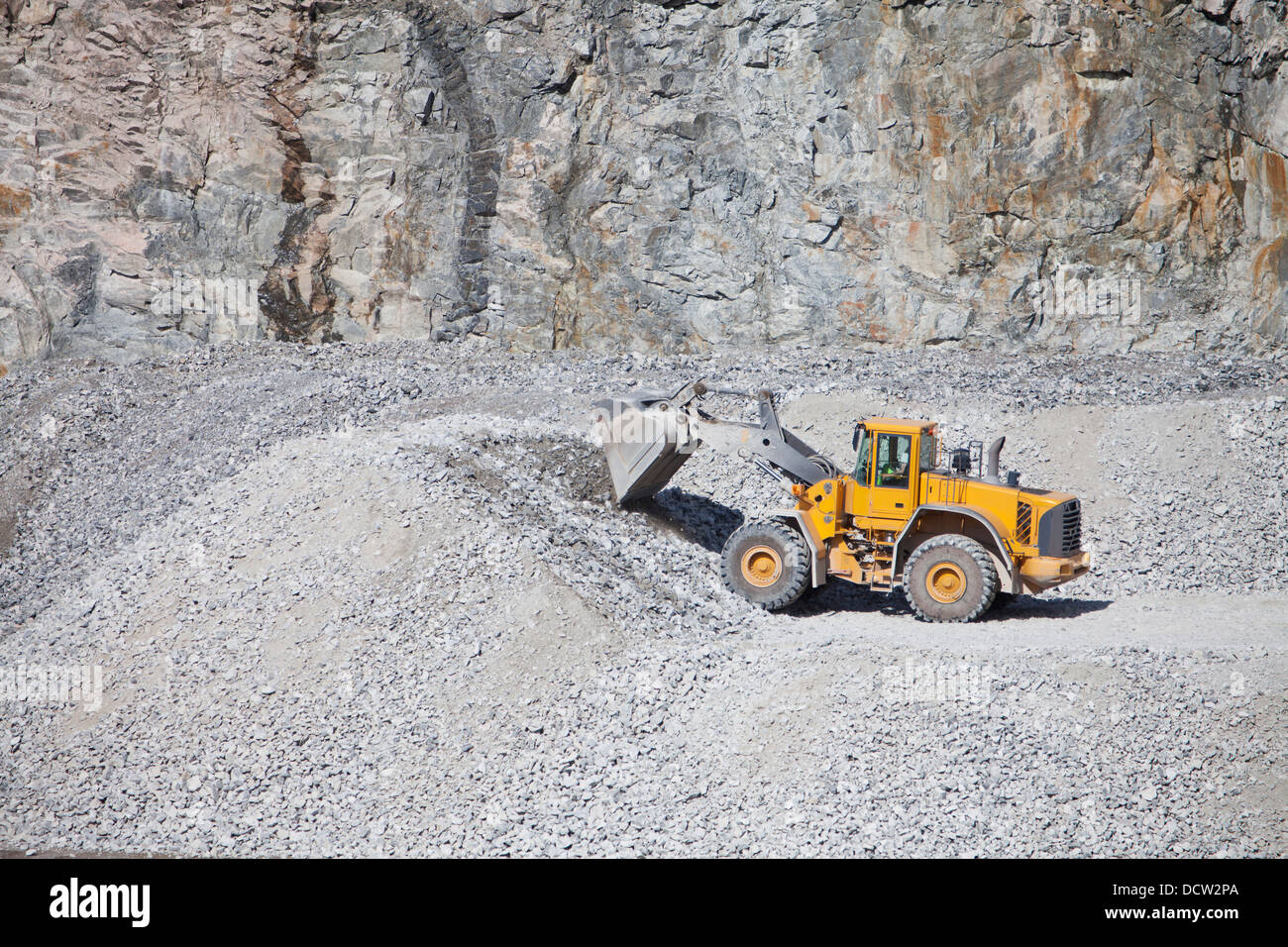 Rock drill truck hi-res stock photography and images - Alamy