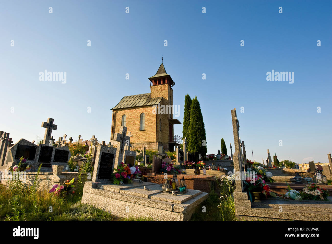 The cemetery in Rutki village in north-eastern Poland Stock Photo - Alamy