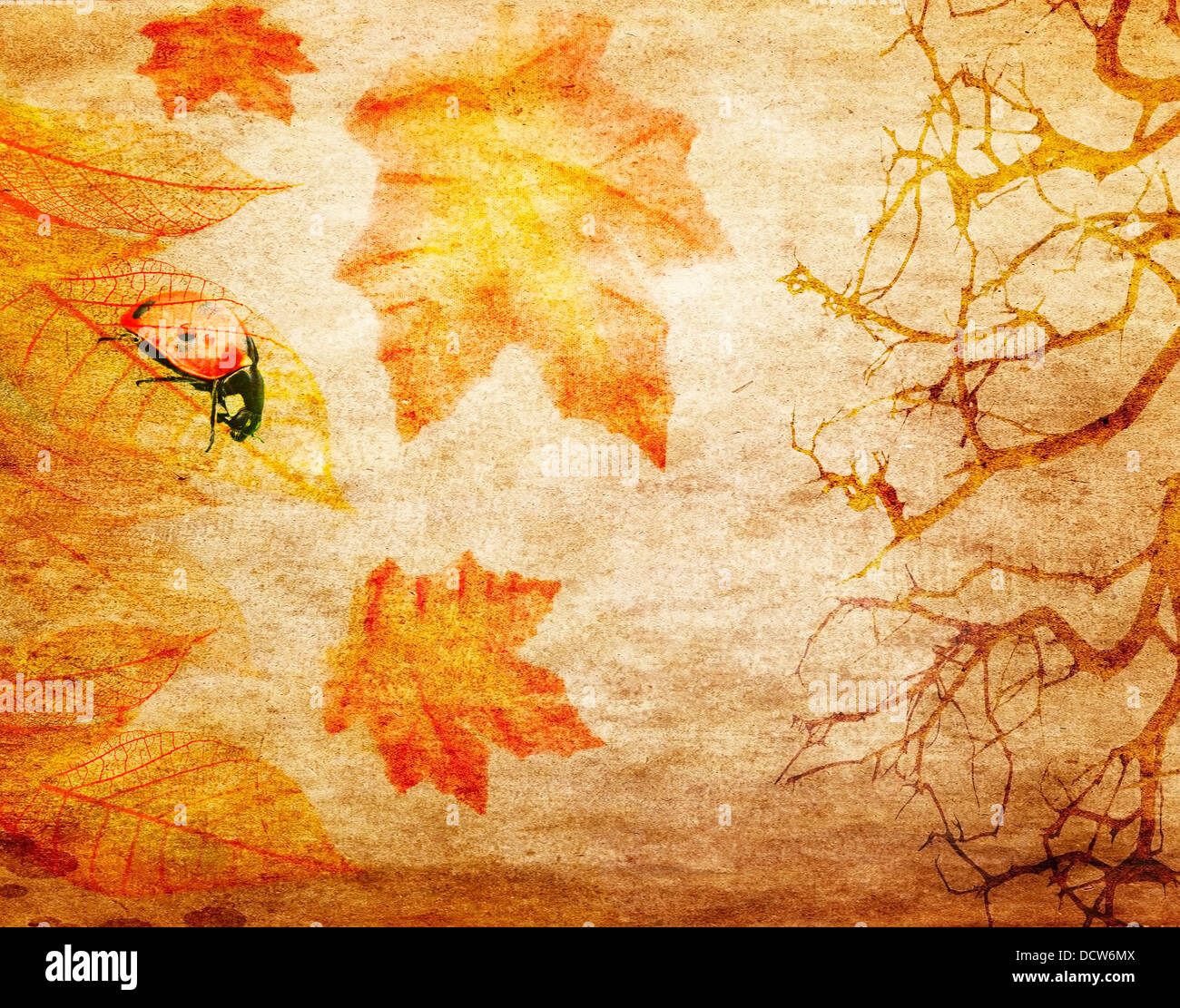 grunge abstract fall background Stock Photo - Alamy