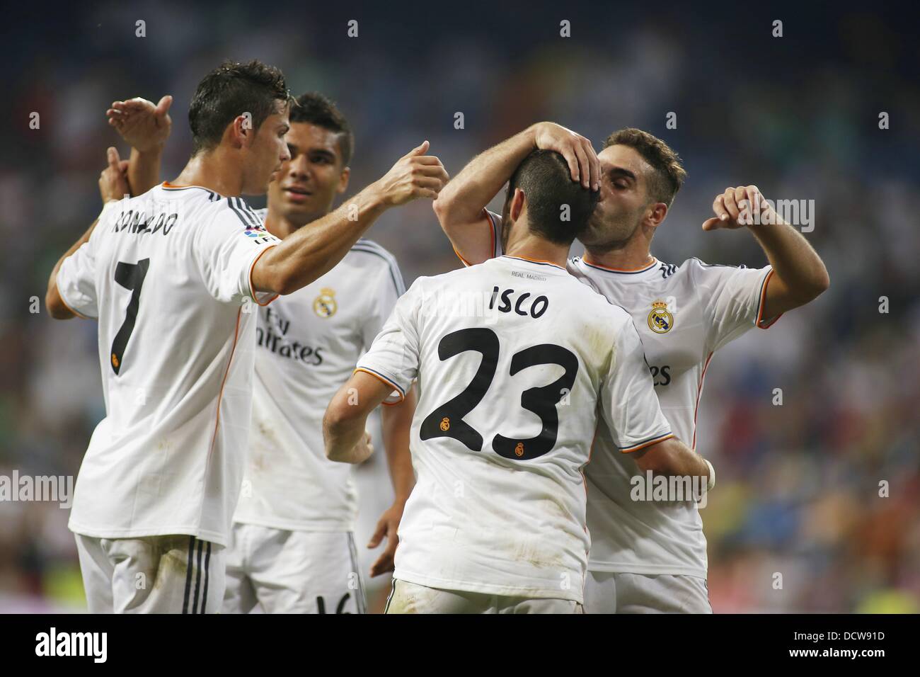 Real Madrid team group, AUGUST 18, 2013 - Football / Soccer : Real ...