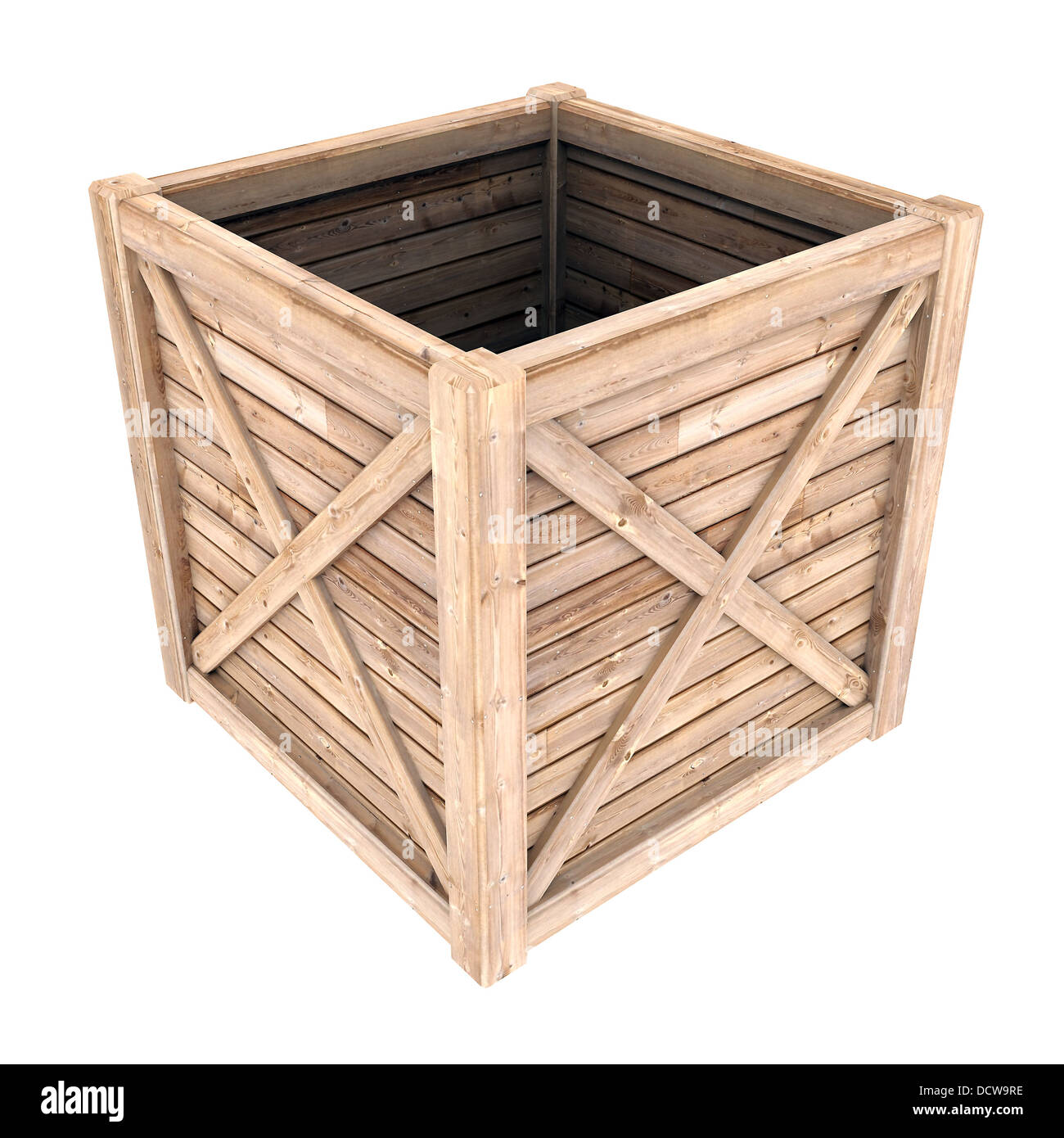 Open cargo container Cut Out Stock Images & Pictures - Alamy