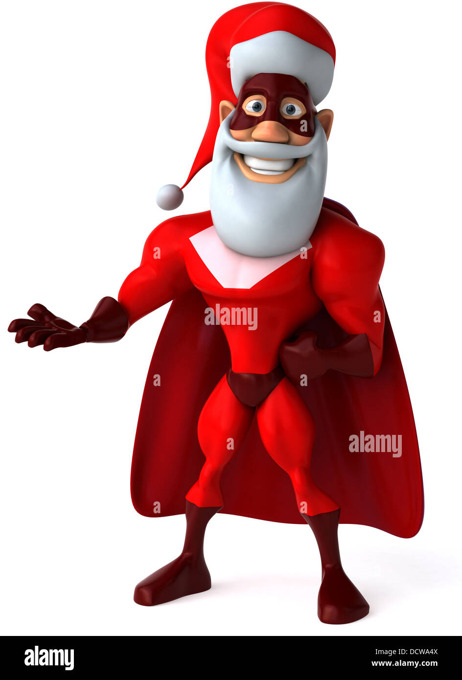 Super santa claus Stock Photo - Alamy