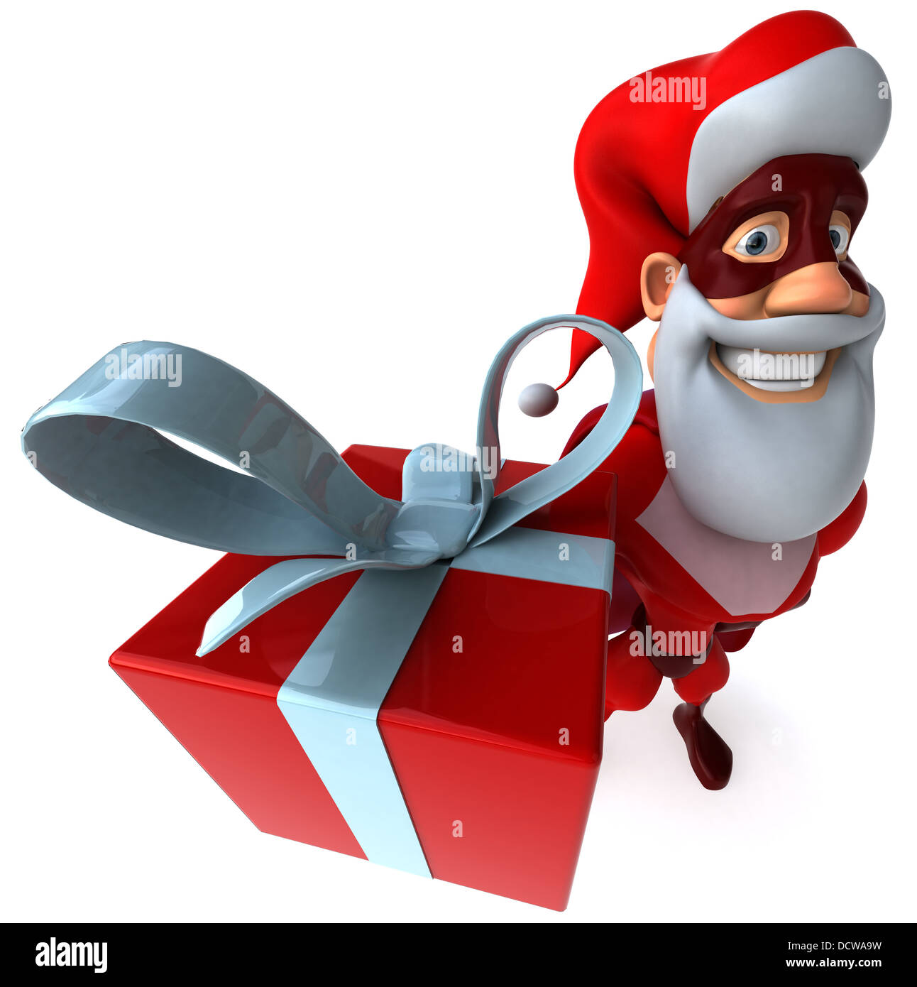 Super santa claus Stock Photo - Alamy