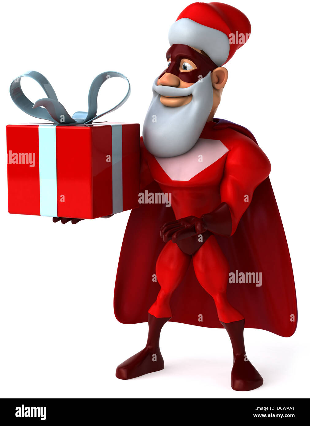 Super santa claus Stock Photo - Alamy