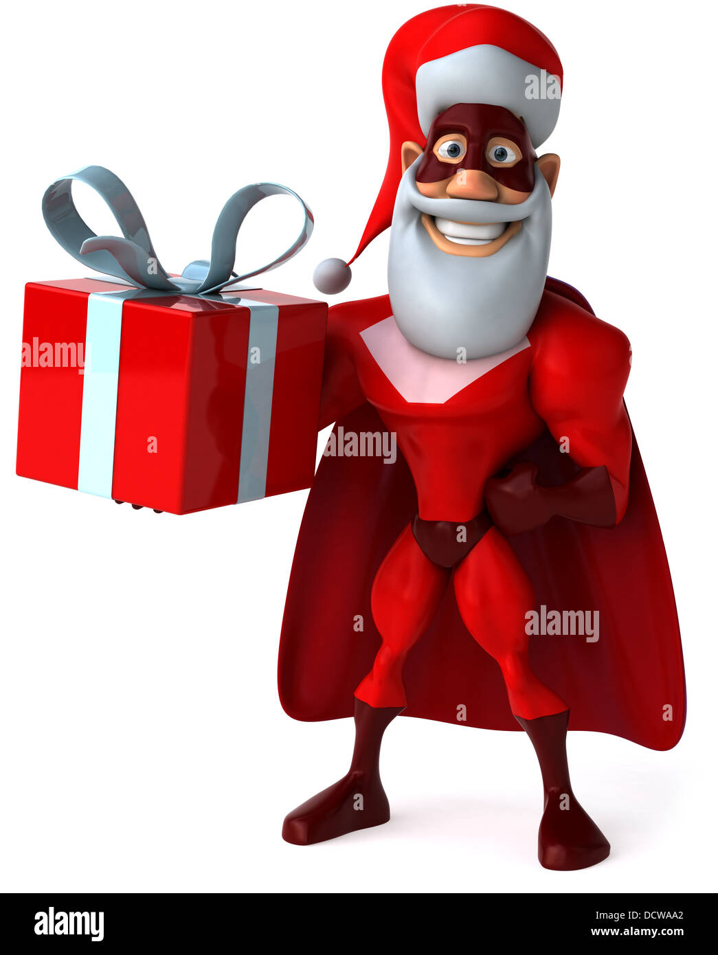 Super santa claus Stock Photo - Alamy