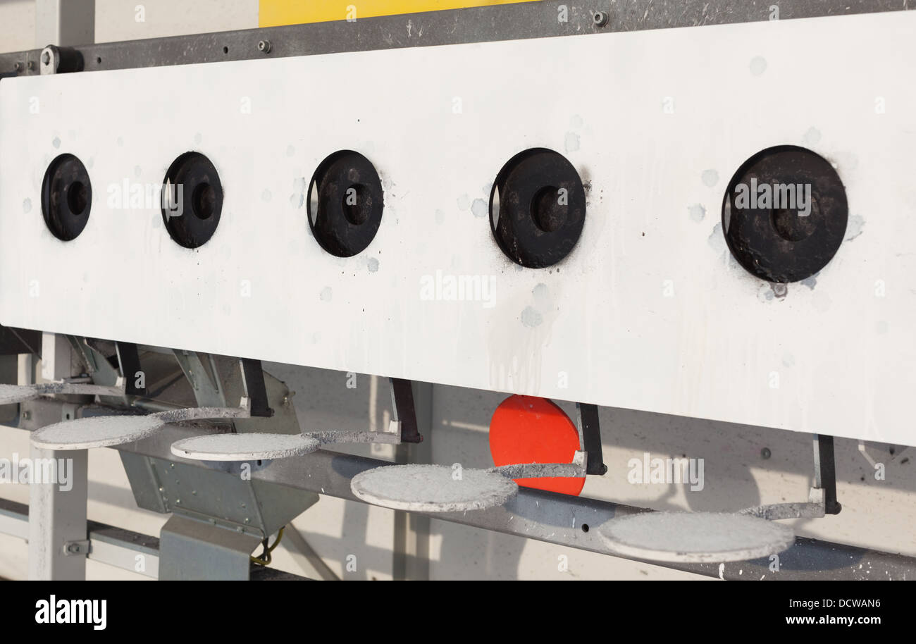 Biathlon shooting target hi-res stock photography and images - Alamy