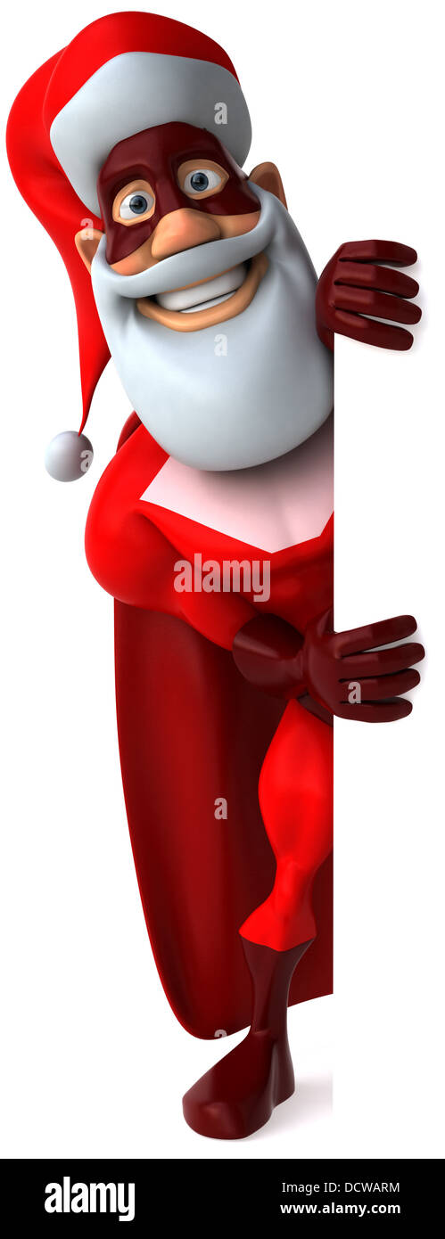 Super santa claus Stock Photo - Alamy