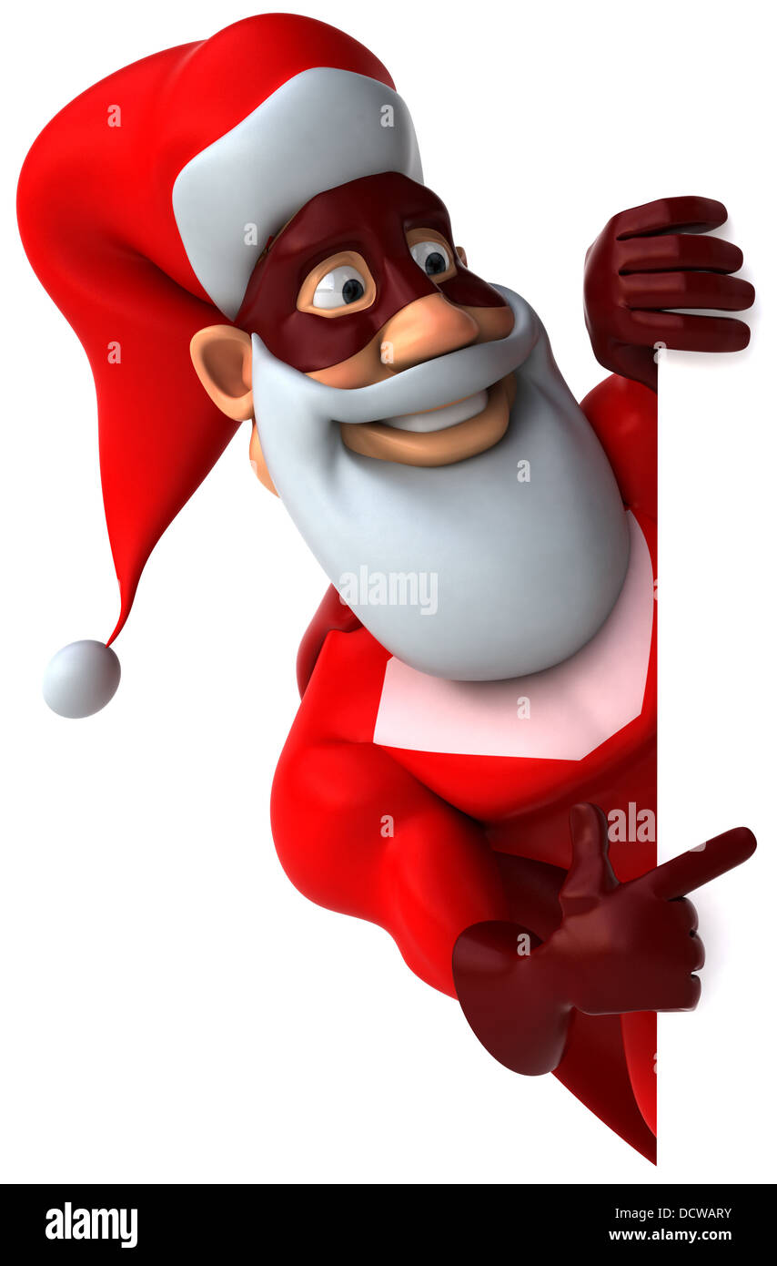 Super santa claus Stock Photo - Alamy