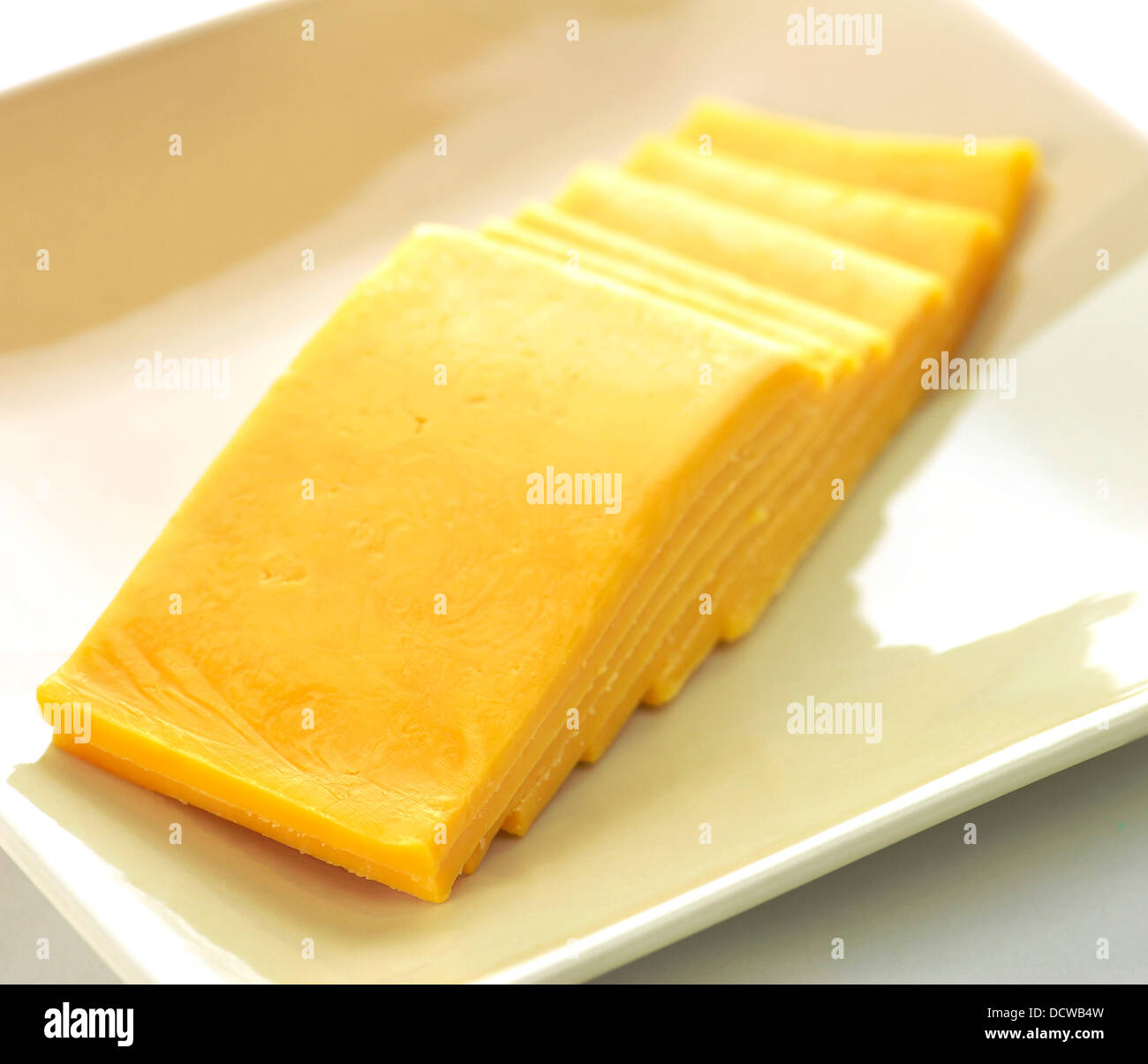 Stack thin swiss cheese slices hi-res stock photography and images - Alamy