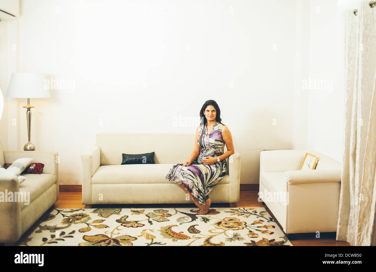 Portrait of a modern Indian woman Stock Photo - Alamy