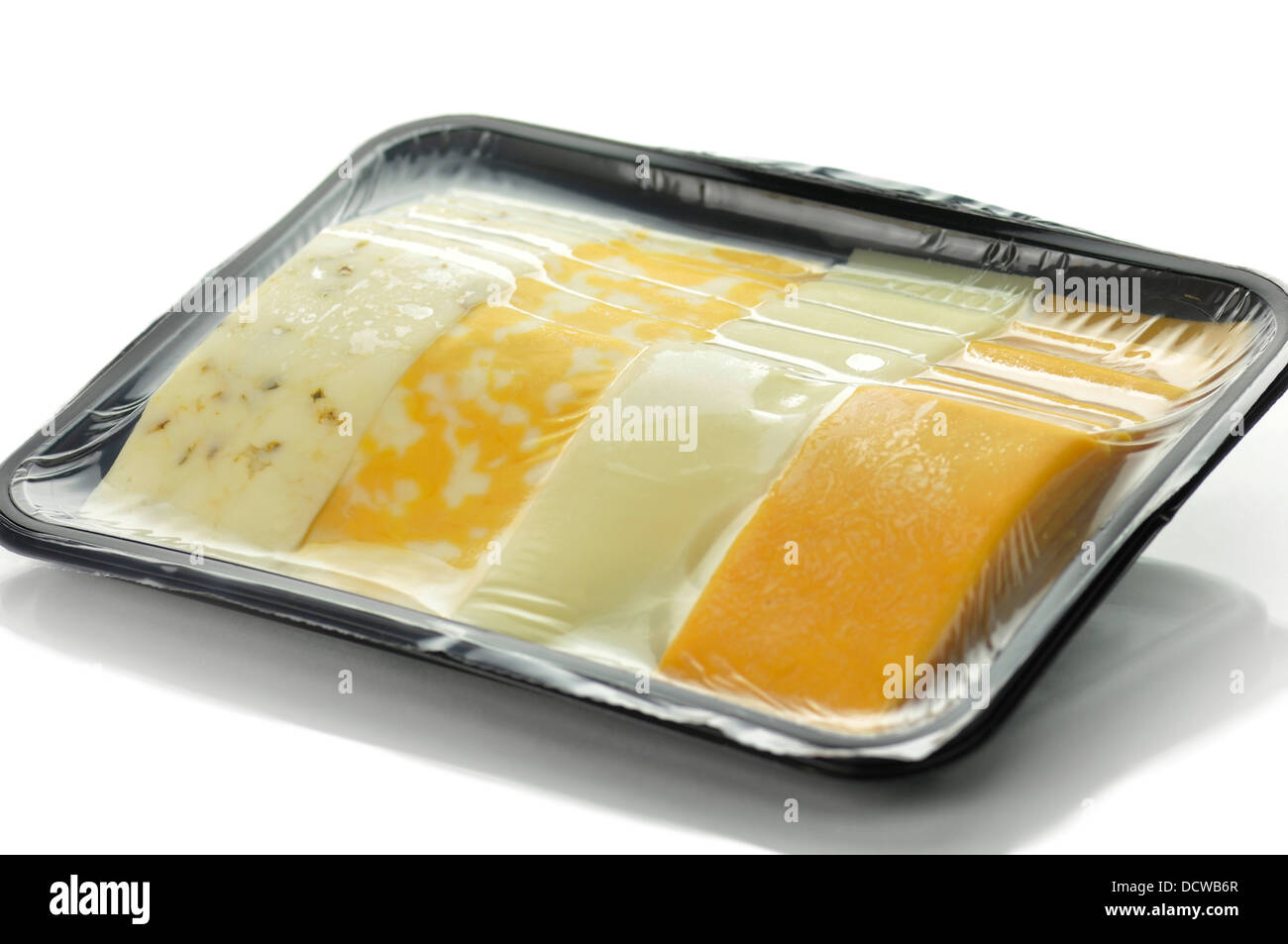 cheese tray slices Stock Photo - Alamy
